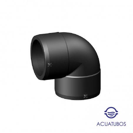 CODO 90° ELECTROFUSIONABLE EN PEAD 75MM (2 1/2")