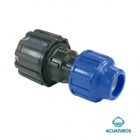 UNIÓN COMPRESIÓN PE 20 MM X UNIVERSAL 15-22(½")